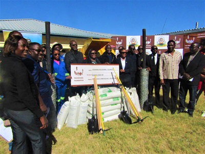 The Rossing Foundation donates half a million agri-materials to Oshana ...
